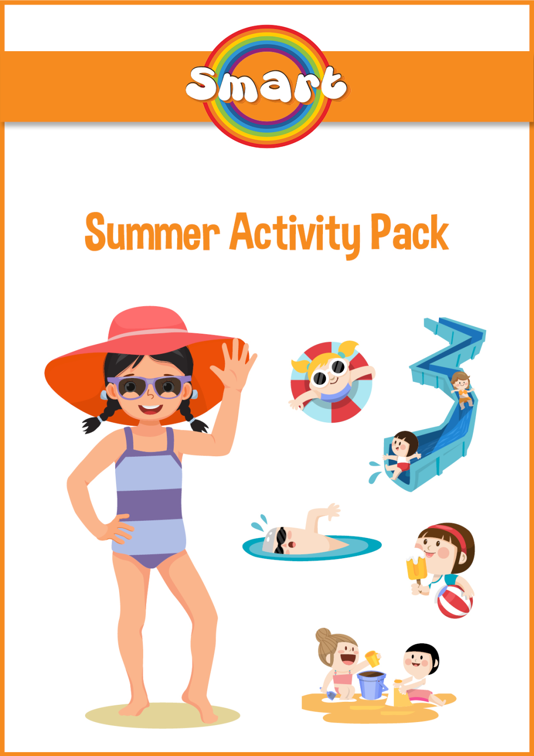 Summer Activity Pack for kids - RainbowSmart